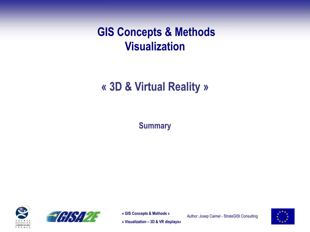 PPT - GIS Concepts & Methods Visualization PowerPoint Presentation - ID ...
