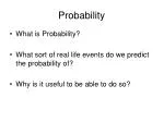 PPT - Probability of Compound Events PowerPoint Presentation, free ...