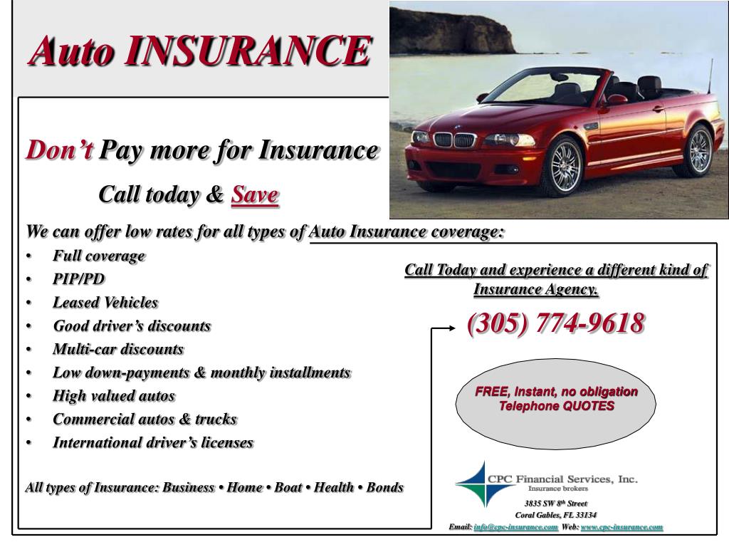 PPT - Auto INSURANCE PowerPoint Presentation, free download - ID:5434211