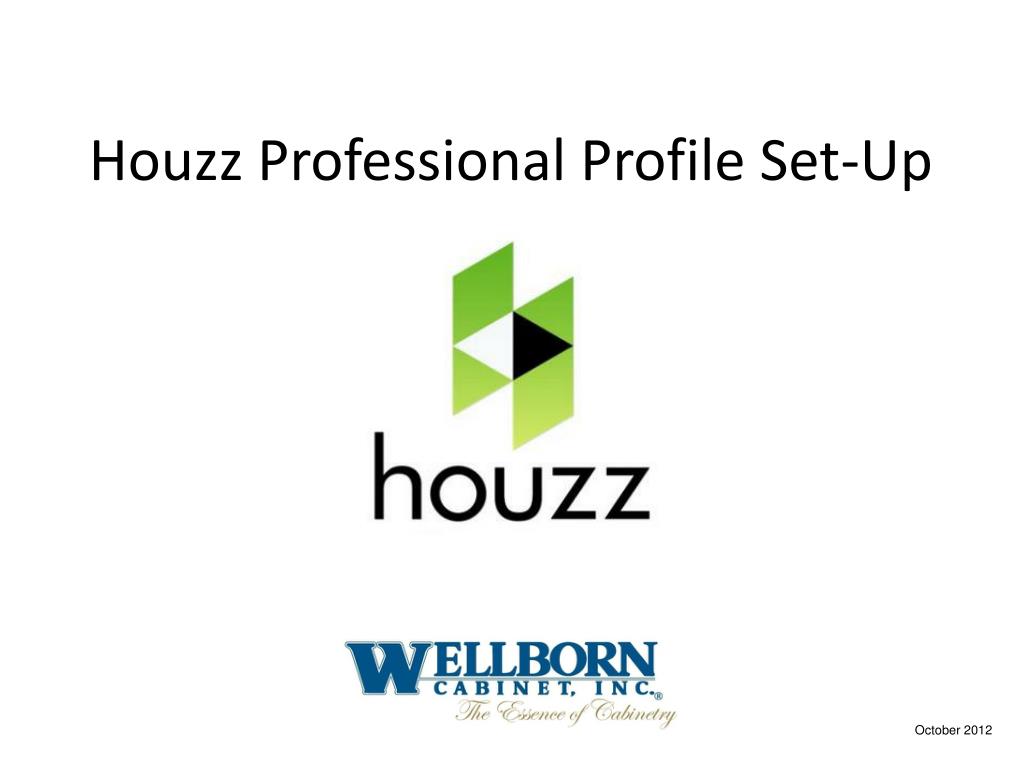 PPT - Houzz Professional Profile Set-Up PowerPoint Presentation, free ...
