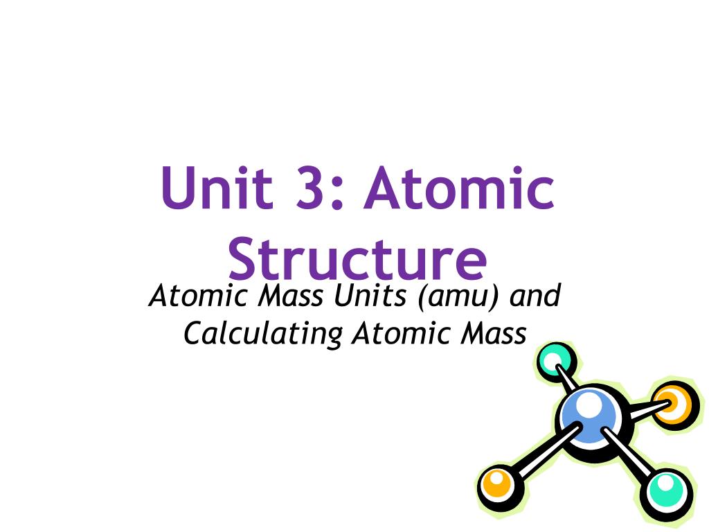 PPT - Unit 3: Atomic Structure PowerPoint Presentation, free download ...