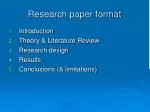 PPT - APA Research Paper Format PowerPoint Presentation, free download ...