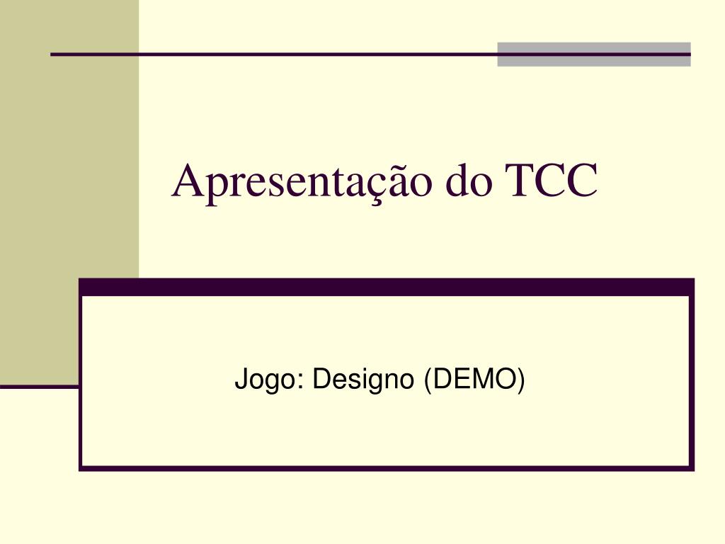 PPT - Apresentação do TCC PowerPoint Presentation, free download - ID ...