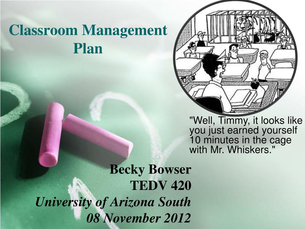 PPT - Classroom Management Plan PowerPoint Presentation, free download ...