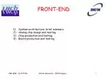 PPT - ASIC Front-End Design PowerPoint Presentation, free download - ID ...