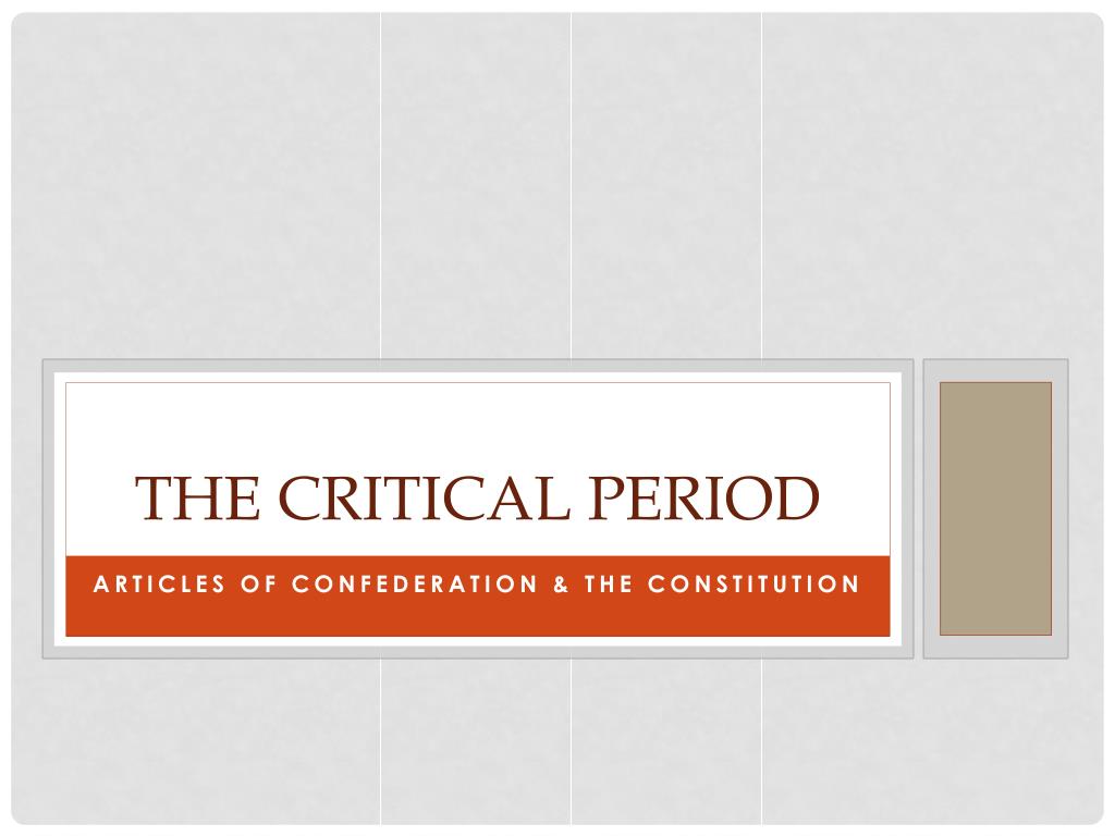 PPT - The Critical Period PowerPoint Presentation, free download - ID ...