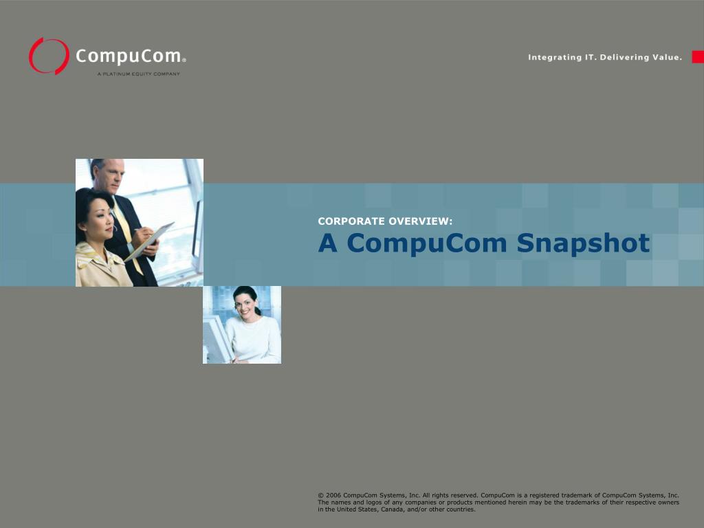 PPT - CompuCom Systems Overview: IT Solutions for Business Success ...