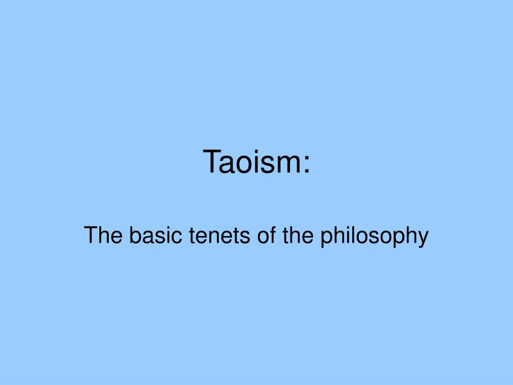 PPT - Taoism: PowerPoint Presentation, free download - ID:5445102