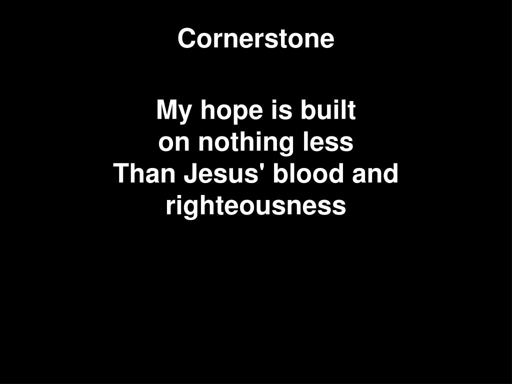 PPT - Cornerstone PowerPoint Presentation, free download - ID:5446446