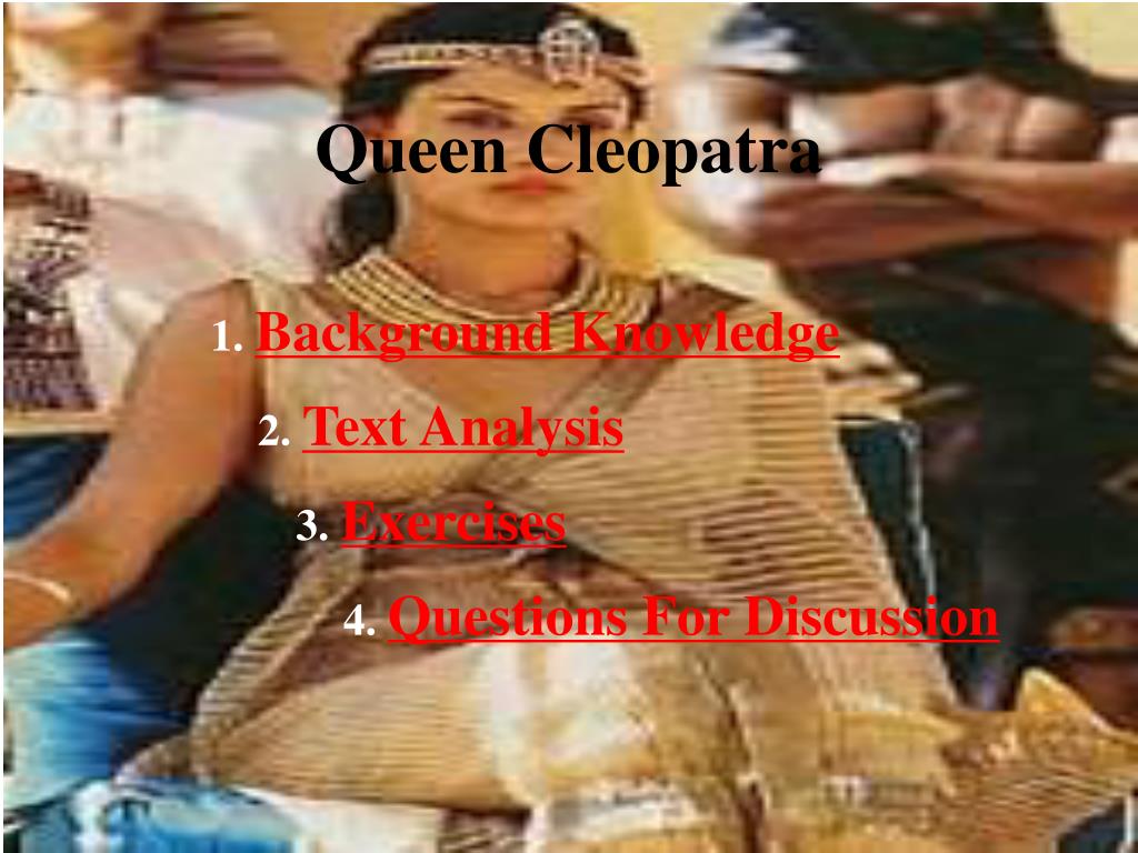PPT - Queen Cleopatra PowerPoint Presentation, free download - ID:5446704