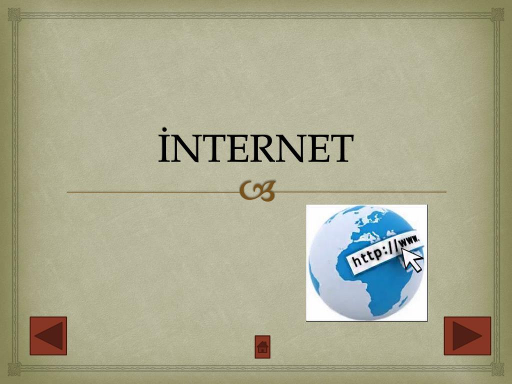 PPT - İNTERNET PowerPoint Presentation, free download - ID:5453276
