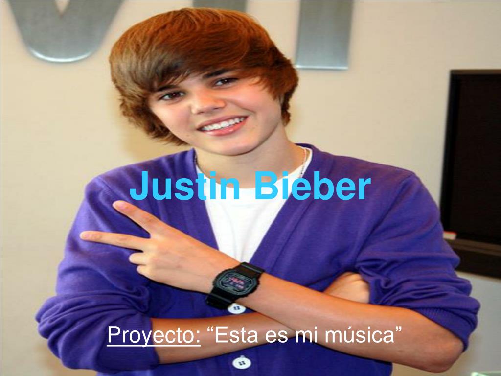 PPT - Justin Bieber PowerPoint Presentation, free download - ID:5455140