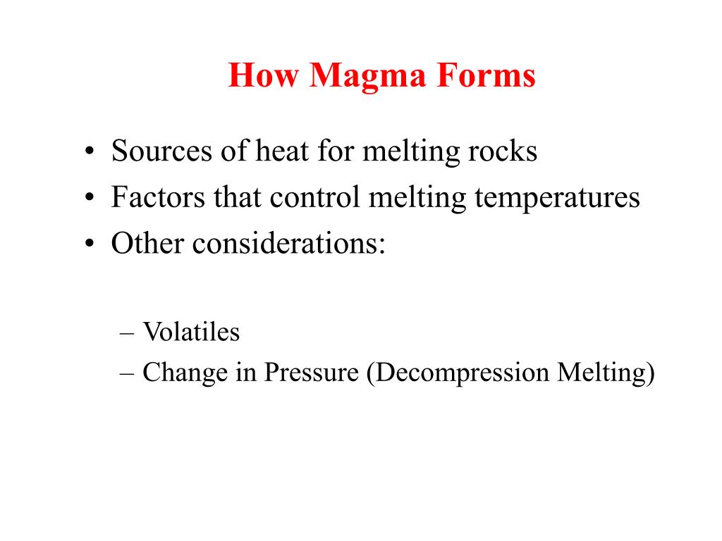 PPT - How Magma Forms PowerPoint Presentation, free download - ID:5457151