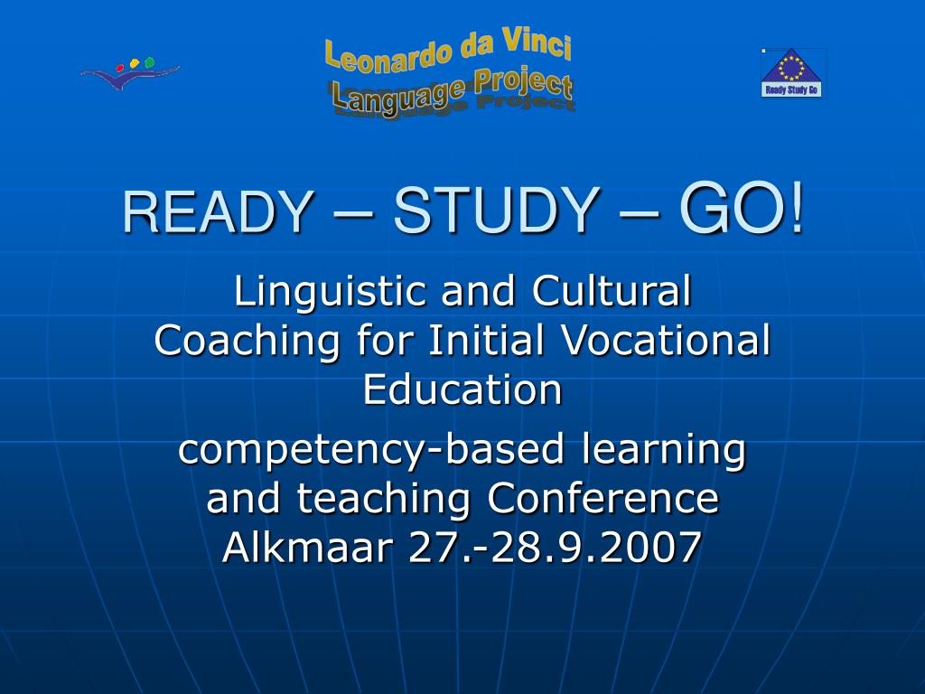 PPT - READY – STUDY – GO! PowerPoint Presentation, free download - ID ...