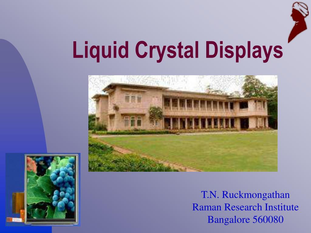 PPT - Liquid Crystal Displays PowerPoint Presentation, free download ...