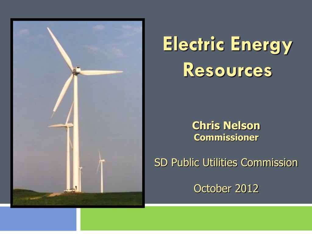 PPT - Electric Energy Resources PowerPoint Presentation, free download ...