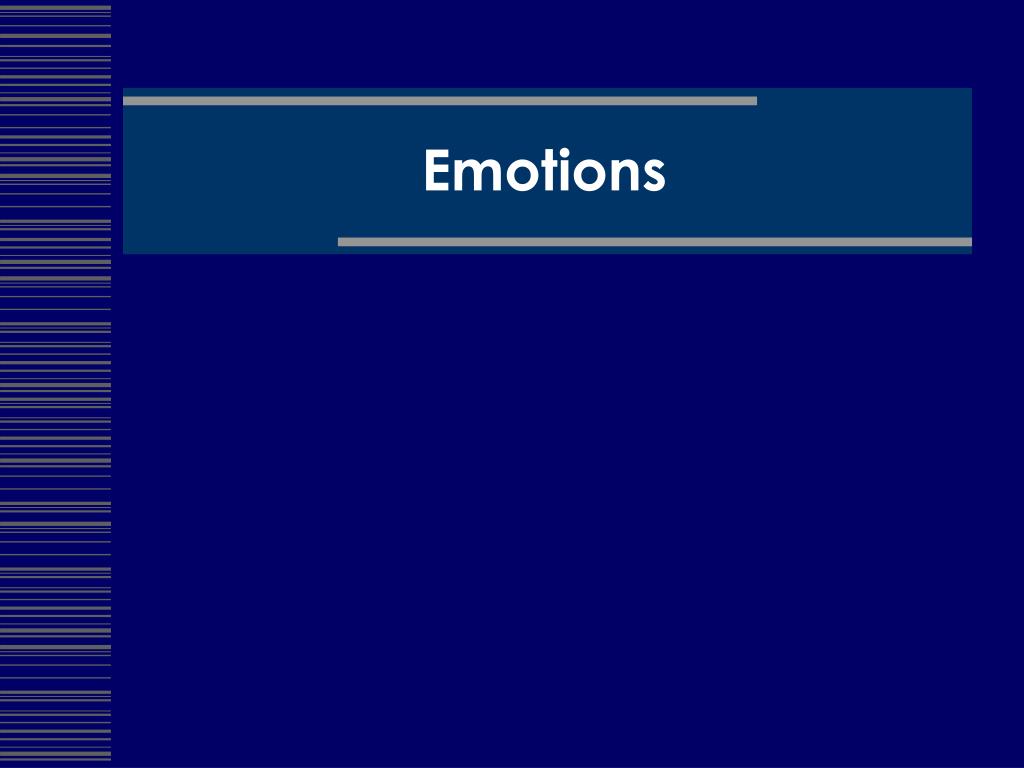 PPT - Emotions PowerPoint Presentation, free download - ID:5461838