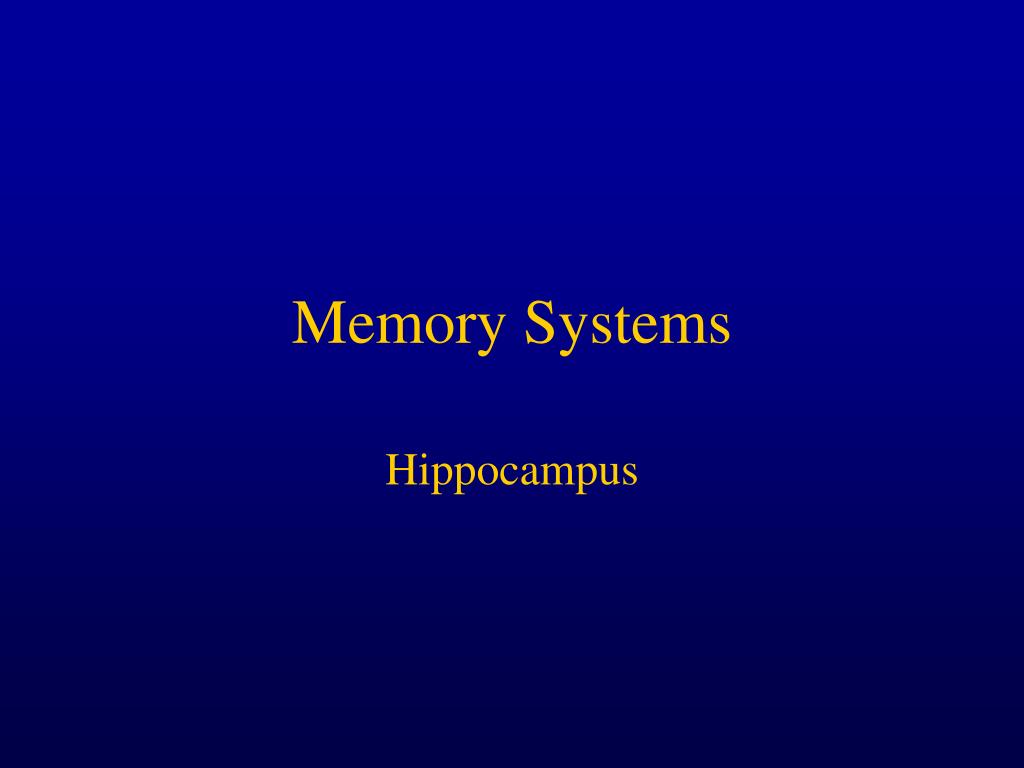 PPT - Memory Systems PowerPoint Presentation, free download - ID:5462828