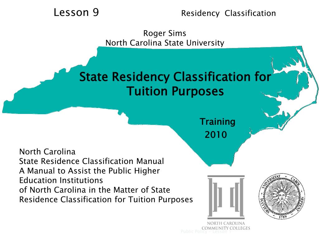 PPT - State Residency Classification for Tuition Purposes Training 2010 ...