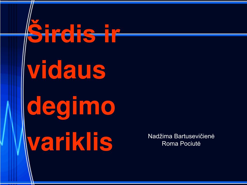 PPT - Širdis ir vidaus degimo variklis PowerPoint Presentation, free ...