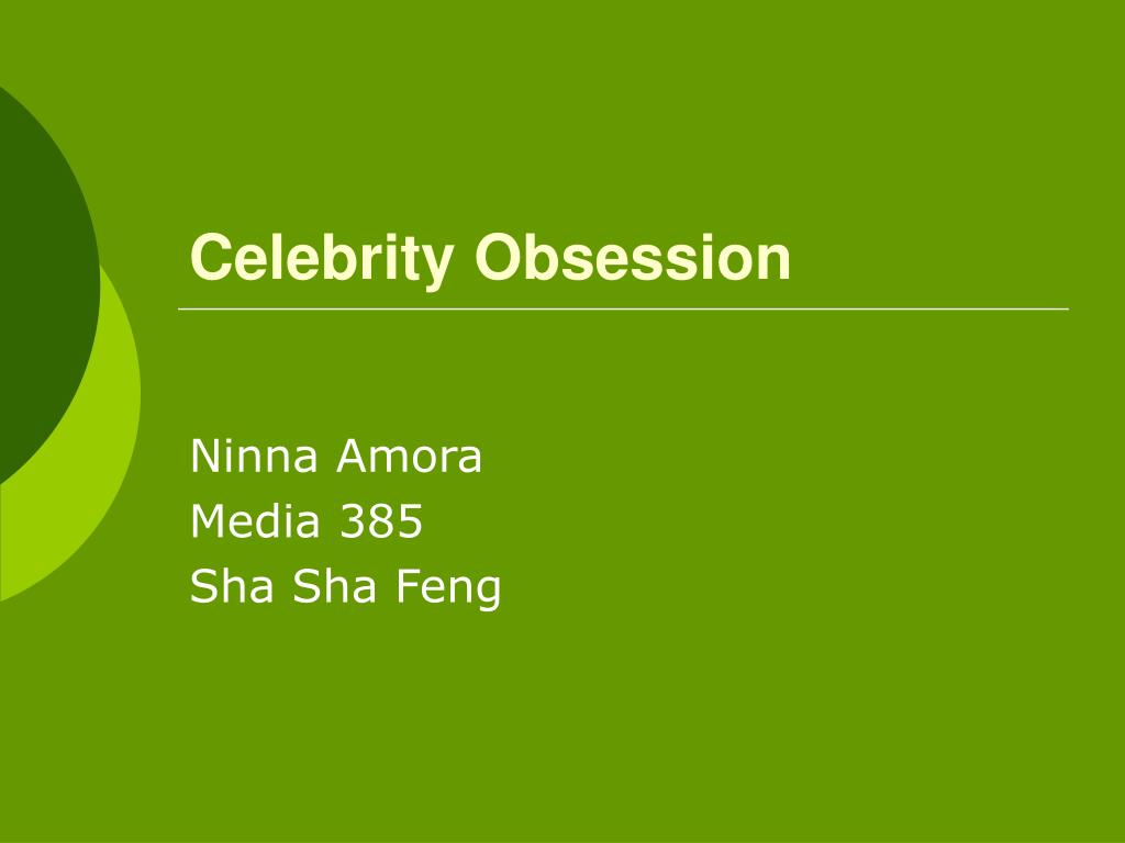 PPT - Celebrity Obsession PowerPoint Presentation, free download - ID ...