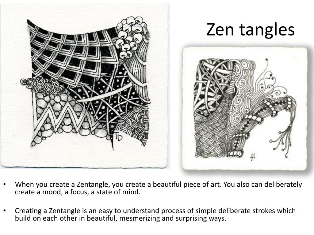 PPT - Zen tangles PowerPoint Presentation, free download - ID:5467195