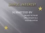 PPT - Simple Interest PowerPoint Presentation, free download - ID:1706947