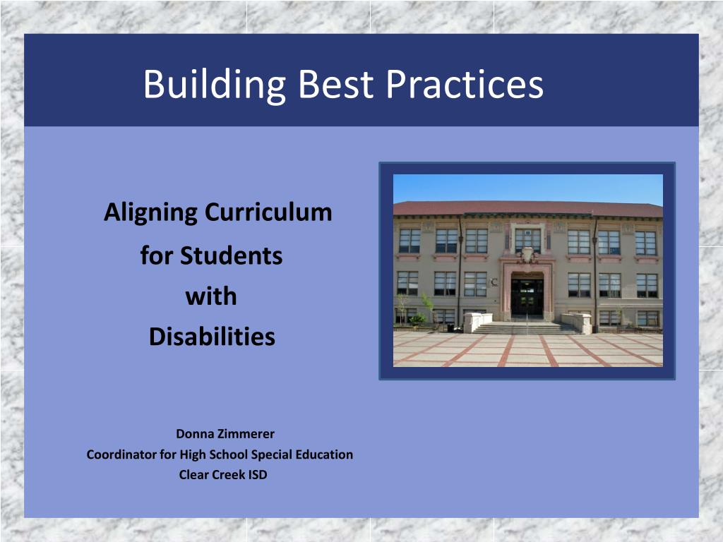 PPT - Building Best Practices PowerPoint Presentation, free download ...