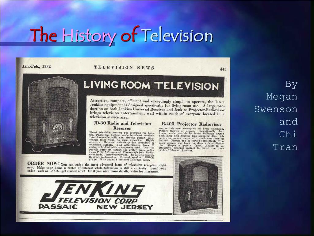 PPT - The History of Television PowerPoint Presentation, free download ...
