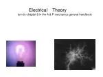 PPT - Basic Electrical Theory PowerPoint Presentation, free download ...