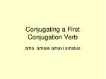 PPT - The Basics of French Verb Conjugation PowerPoint Presentation ...