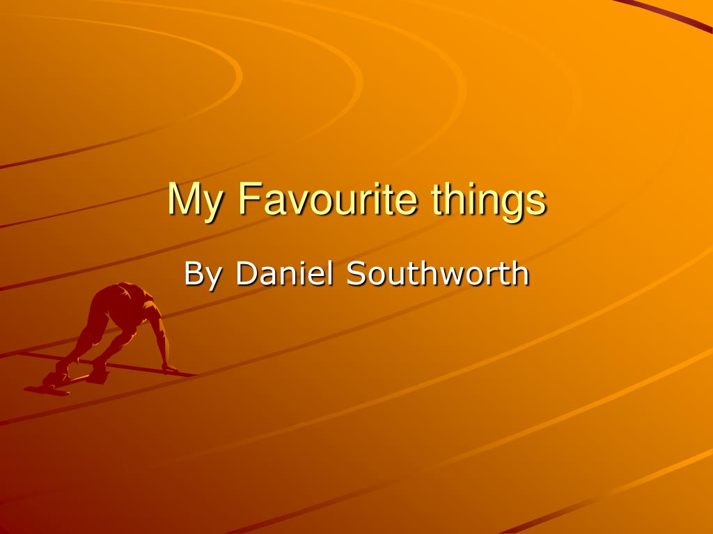 PPT - My Favourite things PowerPoint Presentation, free download - ID ...