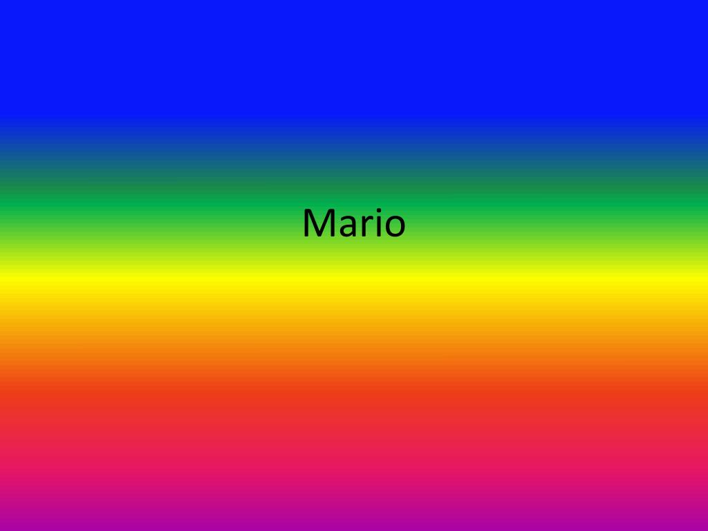 PPT - Mario PowerPoint Presentation, free download - ID:5473320