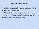 PPT - Diffusion of Responsibility and the Bystander Effect PowerPoint ...