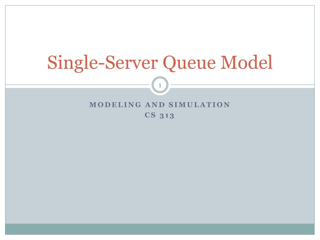 PPT - Single-Server Queue Model PowerPoint Presentation, free download ...