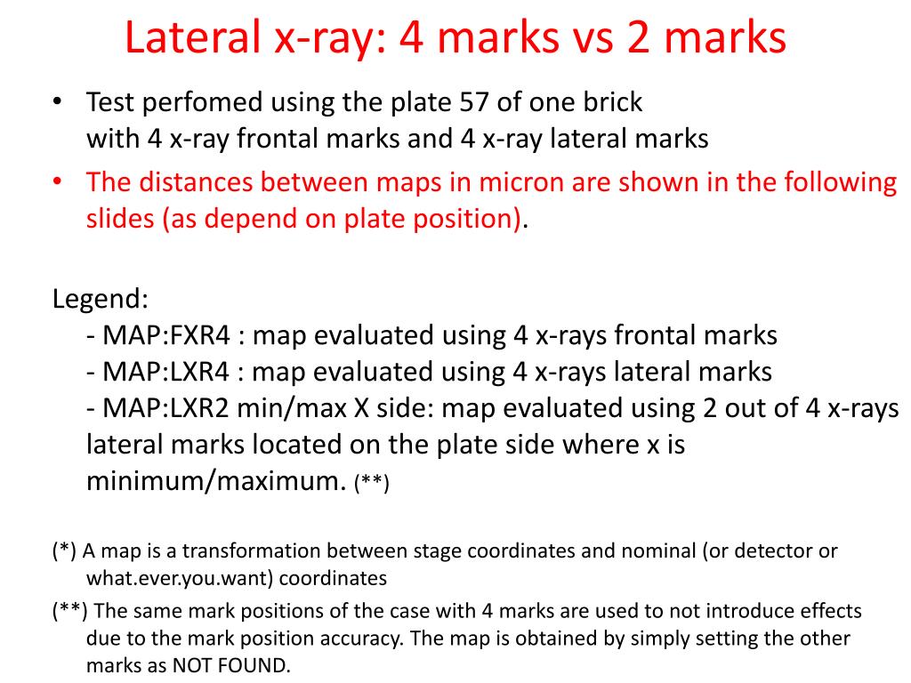 PPT - Lateral x-ray : 4 marks vs 2 marks PowerPoint Presentation, free ...