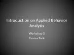 PPT - Stimulus Control Advanced Applied Behavior Analysis Presentation ...