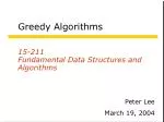 PPT - Greedy Algorithms PowerPoint Presentation, free download - ID:841941