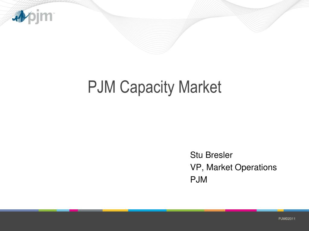 PPT - PJM Capacity Market PowerPoint Presentation, free download - ID ...