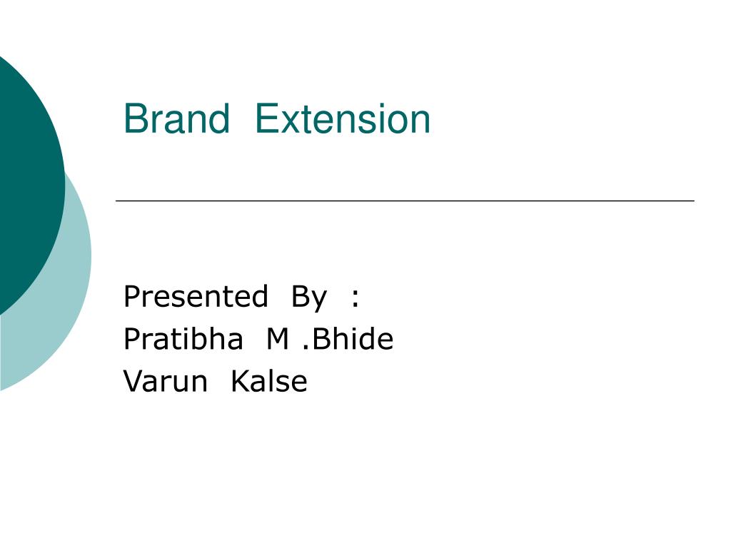PPT - Brand Extension PowerPoint Presentation, free download - ID:5481813