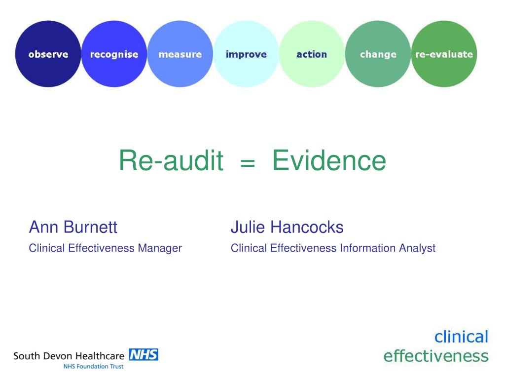 PPT - Re-audit = Evidence PowerPoint Presentation, free download - ID ...