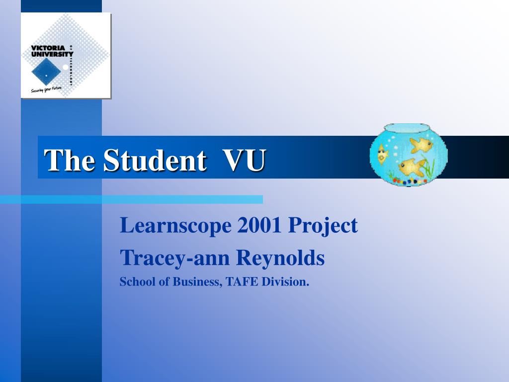 PPT - The Student VU PowerPoint Presentation, free download - ID:5485180