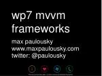 PPT - WPF MVVM Training PowerPoint Presentation, free download - ID:6730094
