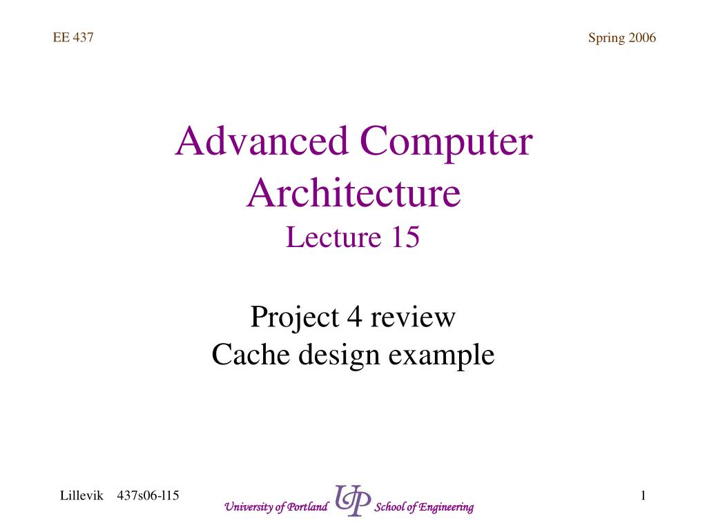 PPT - Advanced Computer Architecture Lecture 15 PowerPoint Presentation ...
