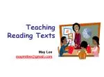 PPT - Teaching Reading PowerPoint Presentation, free download - ID:8883731