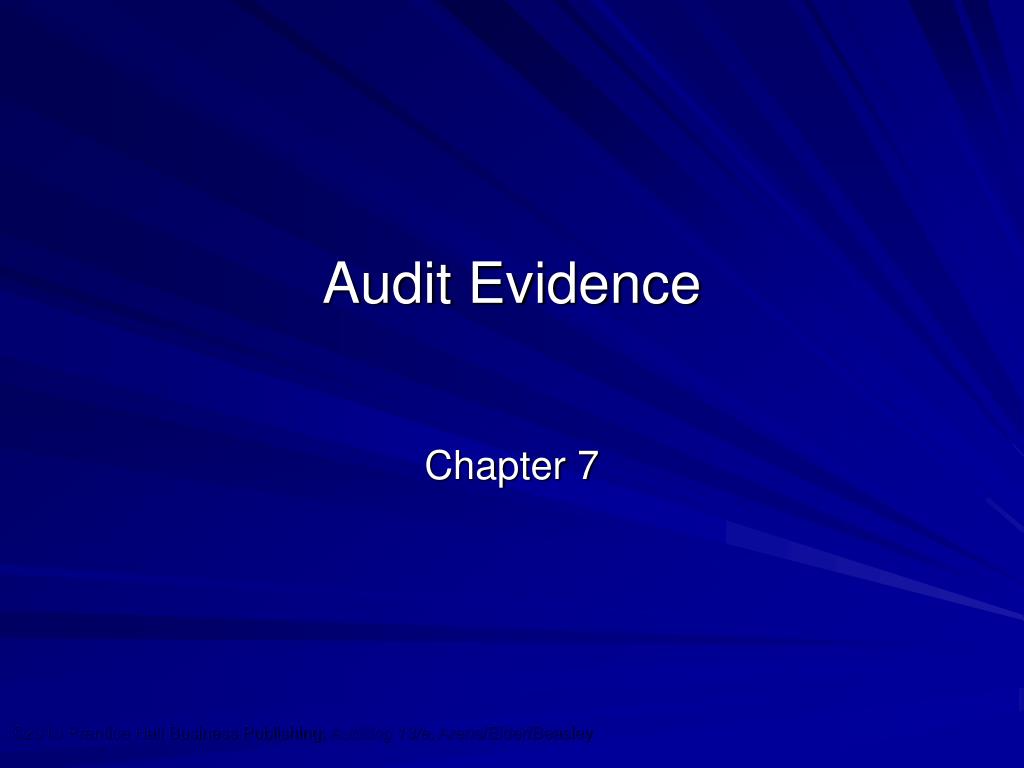 PPT - Audit Evidence PowerPoint Presentation, free download - ID:5487872