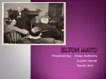 PPT - ELTON MAYO THE HAWTHORNE STUDIES PowerPoint Presentation, free ...