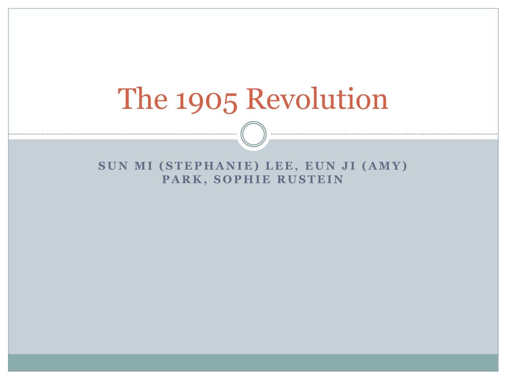 PPT - The 1905 Revolution PowerPoint Presentation, free download - ID ...
