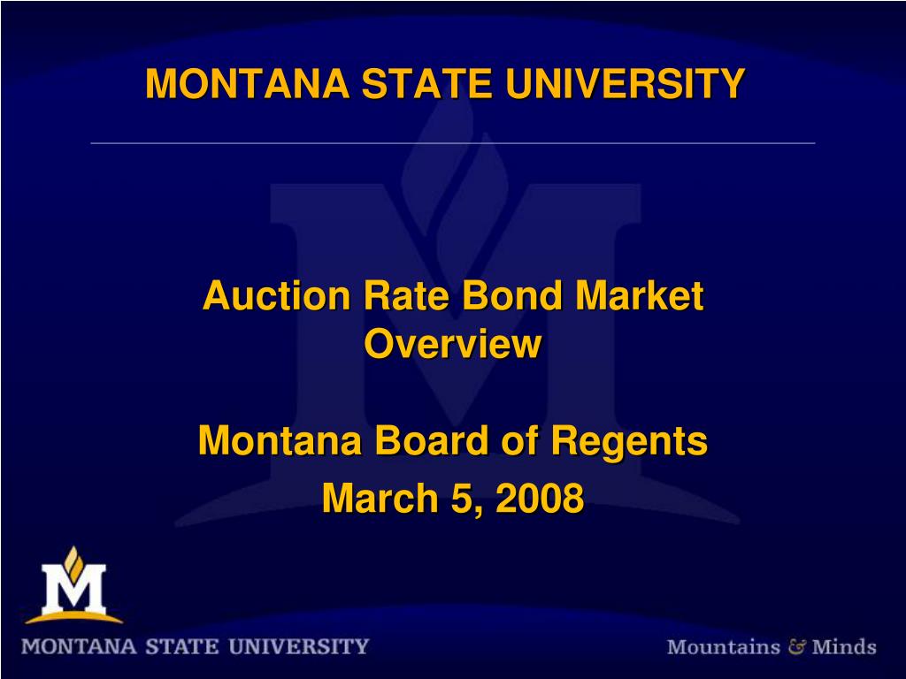 PPT - MONTANA STATE UNIVERSITY PowerPoint Presentation, free download ...