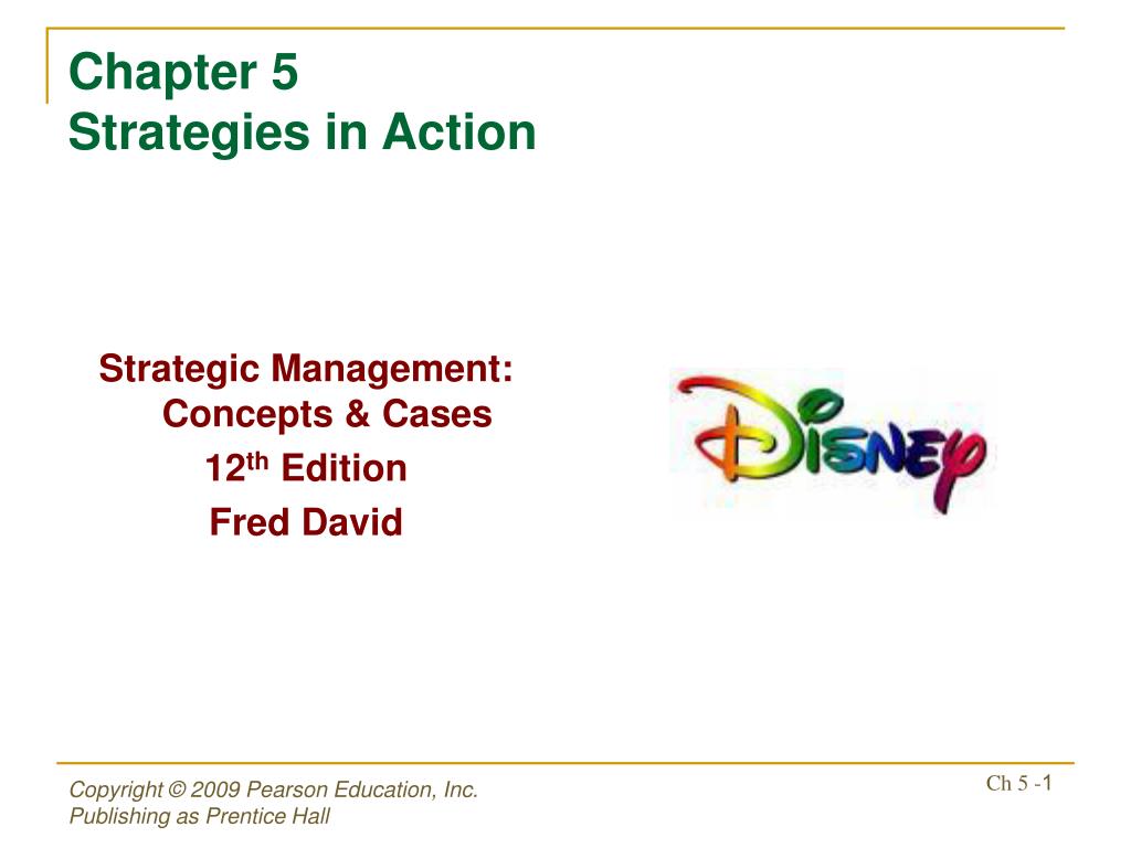 PPT - Chapter 5 Strategies in Action PowerPoint Presentation, free ...